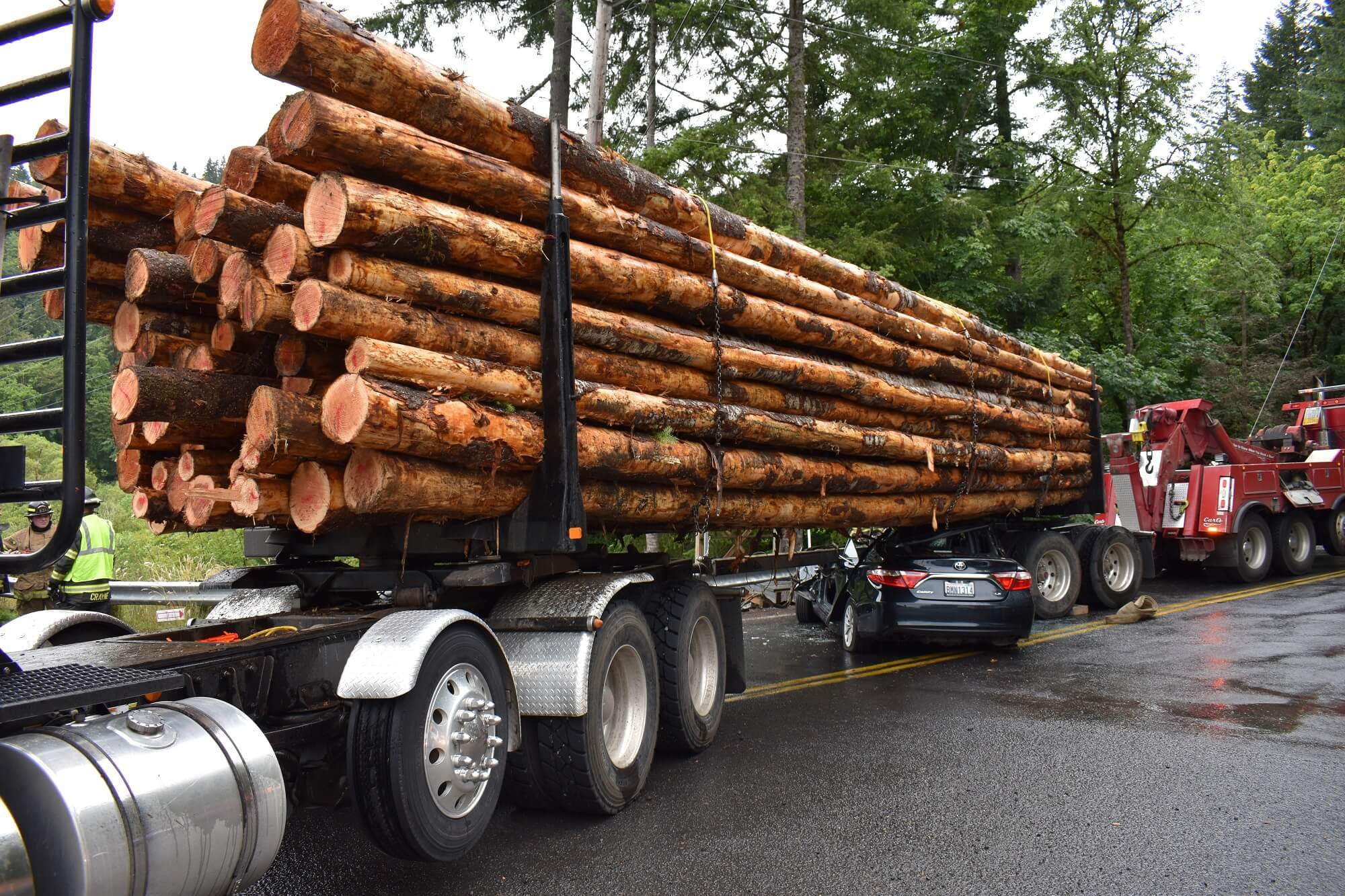 Logging Truck Crash Lawyers - Coluccio Law